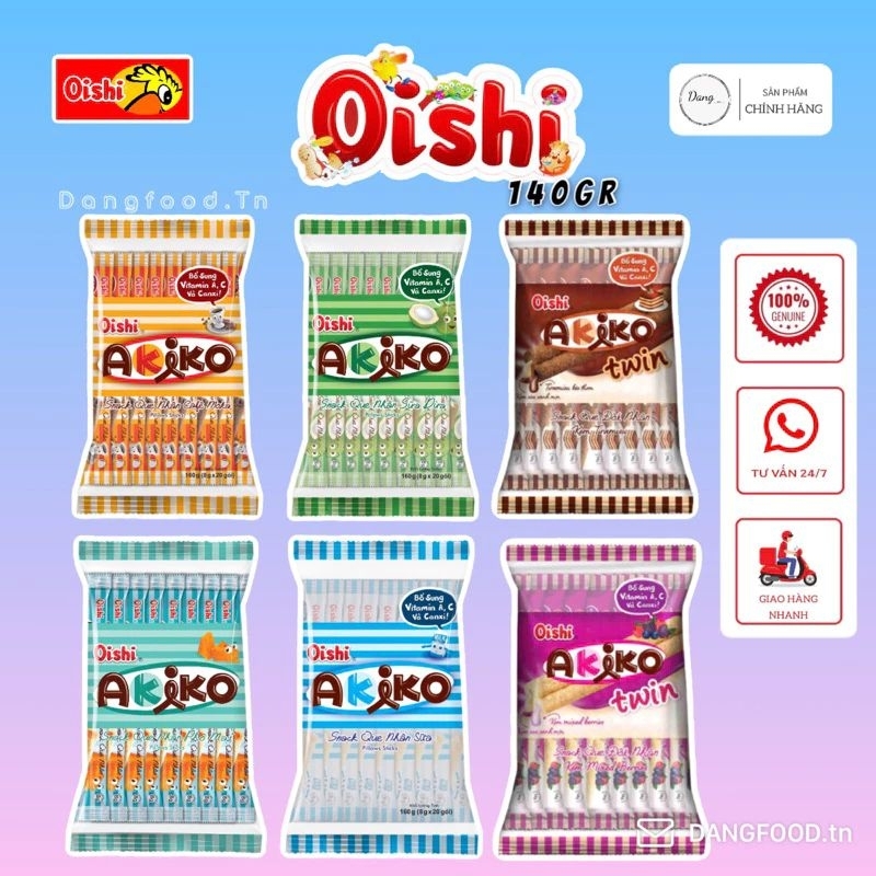 Bánh que nhân akiko oishi | Shopee Việt Nam