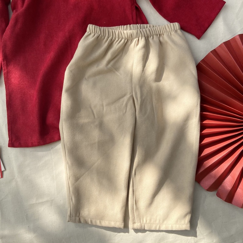 Quần áo dài chất nhung tăm mỏng cho bé trai ống rộng 9kg - 52kg thoải mái, thoáng mát | Shopee ...
