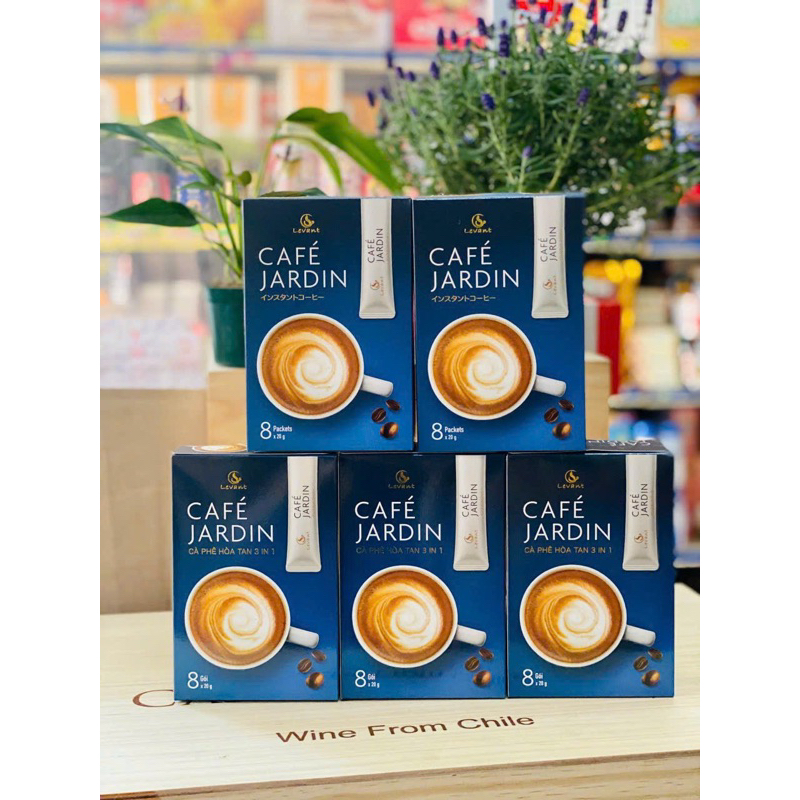 Cà Phê Hòa Tan Levant Cafe Jardin 3in1 Hộp Giấy 160g Việt Nam - Levant ...