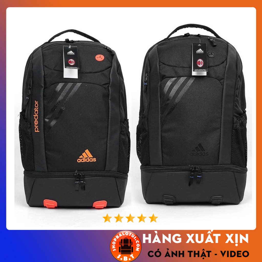 Balo Adidas Predator thể thao du lịch, balo laptop 15 16 17 inch dành cho nam nữ chống nước có ...