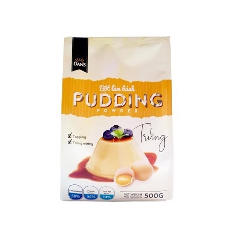 Bột pudding Trứng Dans gói 500g | Shopee Việt Nam