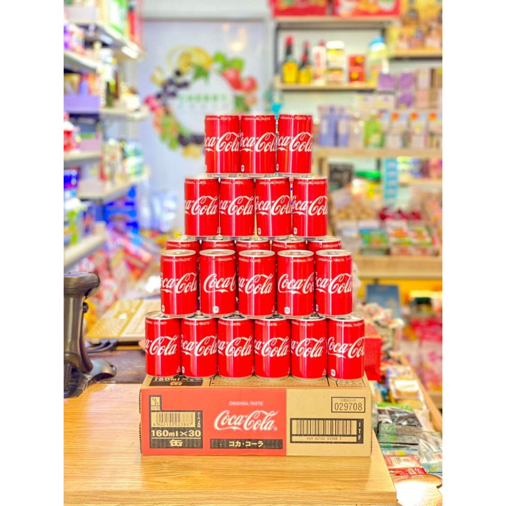 Thùng 30 lon Coca Nhật, Coca Zero Nhật , Fanta Nho Nhật, Fanta Cam Nhật 160ml x 30 lon | Shopee ...