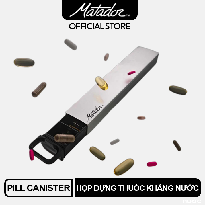 MATADOR Hộp Đựng Thuốc Pill Canister Chống Nước Nhôm Anodized _ Hàng ...