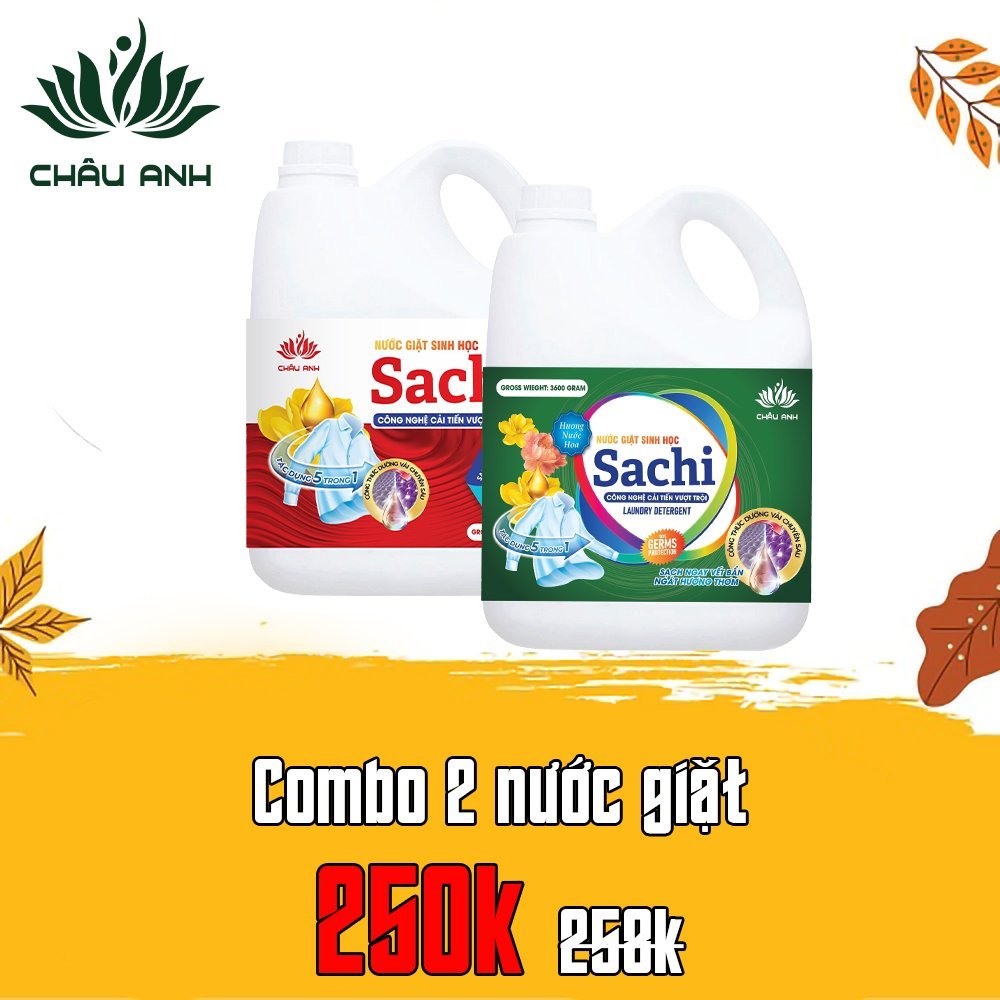 COMBO 2 CAN NƯỚC GIẶT SINH HỌC SACHI | Shopee Việt Nam