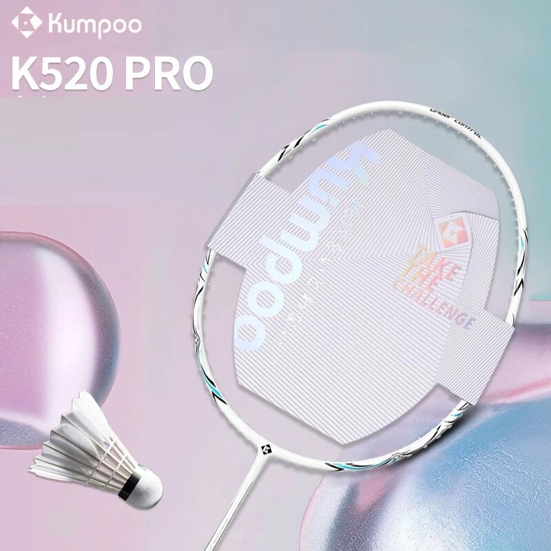 ĐÃ ĐAN LƯỚI - Vợt Cầu Lông Kumpoo Power Control K520 Pro Trắng - Đen ...