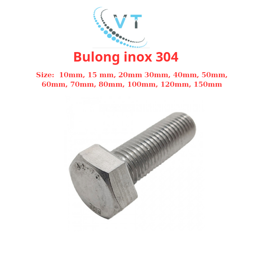 Bulong inox 304 M5 (10mm-60mm) (bulong + tán) | Shopee Việt Nam