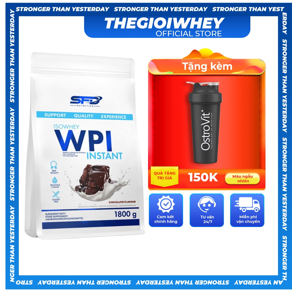 [Kèm Quà] Sữa Tăng Cơ Cho Người Tập Gym Whey Protein WPI INSTANT ...