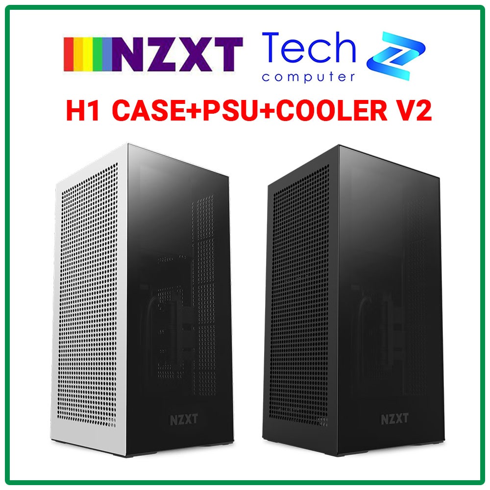 Vỏ case NZXT H1 V2 (Trắng / Đen) | Shopee Việt Nam