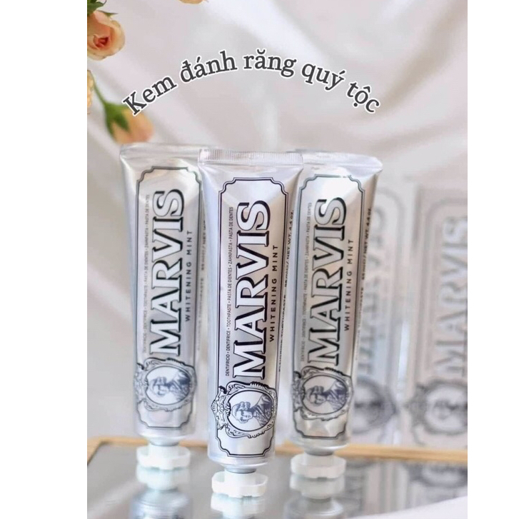 [MARVIS Trắng Răng Khử Mùi Hôi - NHẬP KHẨU] Kem Đánh Răng MARVIS Whitening Mint 85ML | Shopee ...