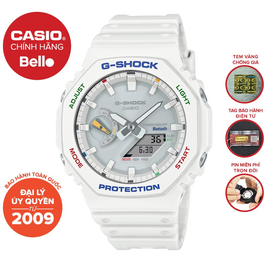 Đồng hồ Nam dây nhựa Casio G-Shock GA-B2100FC-7ADR chính hãng bảo hành ...