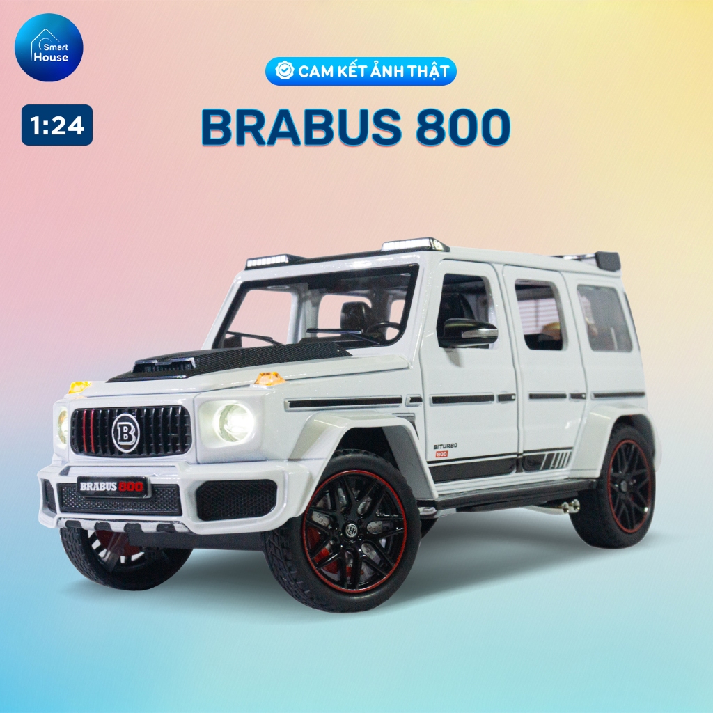 Mô hình xe Brabus G800 kim loại tỉ lệ 1:24 | Shopee Việt Nam