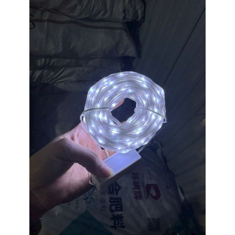 Đèn led 50m chống nước, led hạt gạo, giọt lệ bọc nhựa siêu bền | Shopee Việt Nam