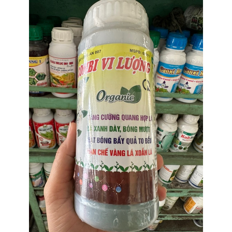 COMBI VI LƯỢNG chai 500ml [ cty VINA ISRAEL ]tăng cường quang hợp- lá ...