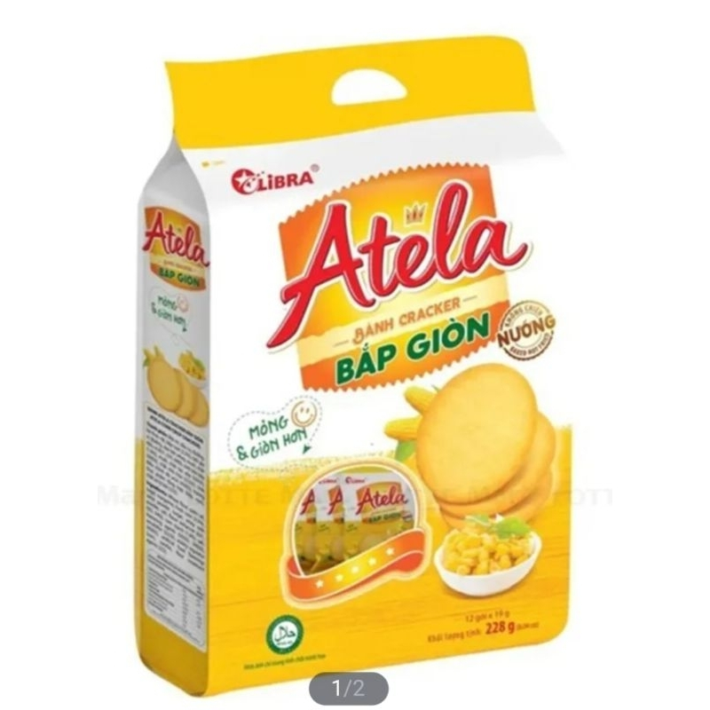 BÁNH BẮP GIÒN ATELA 228G | Shopee Việt Nam