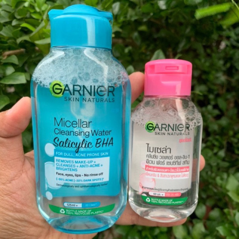 [Hàng Chính Hãng]Nước tẩy trang Garnier mini 50ml & 125ml | Shopee Việt Nam