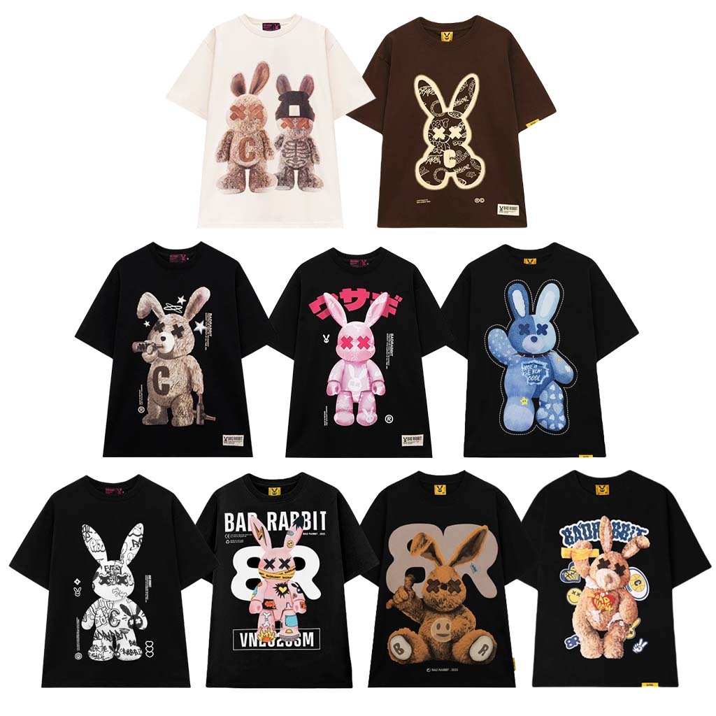 Áo thun Bad Rabbit Tee Local Brand Unisex - Áo phông nam nữ tay lỡ ...