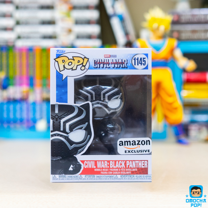 Mô Hình Chính Hãng Funko Pop Marvel Civil War - Black Panther #1145 ...