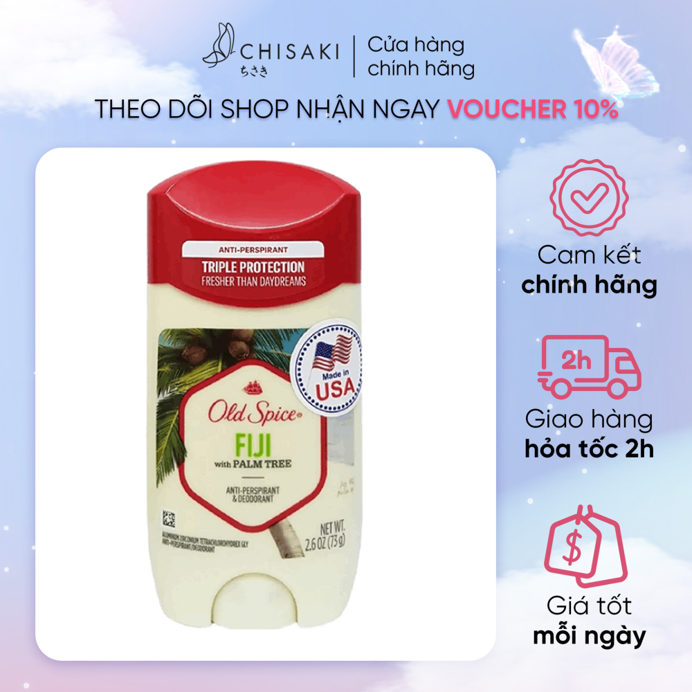 Sáp Khử Mùi Old Spice Giảm Tiết Mồ Hôi Hương Fiji 73g | Shopee Việt Nam