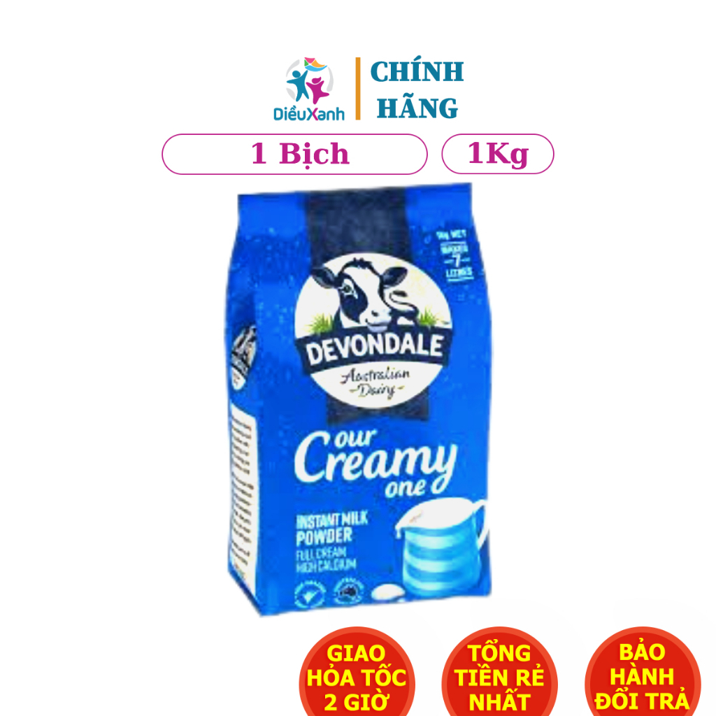 [ Túi 1kg ] Sữa Bột DEVONDALE Nguyên Kem - Sữa Úc Nhập Khẩu | Shopee Việt Nam