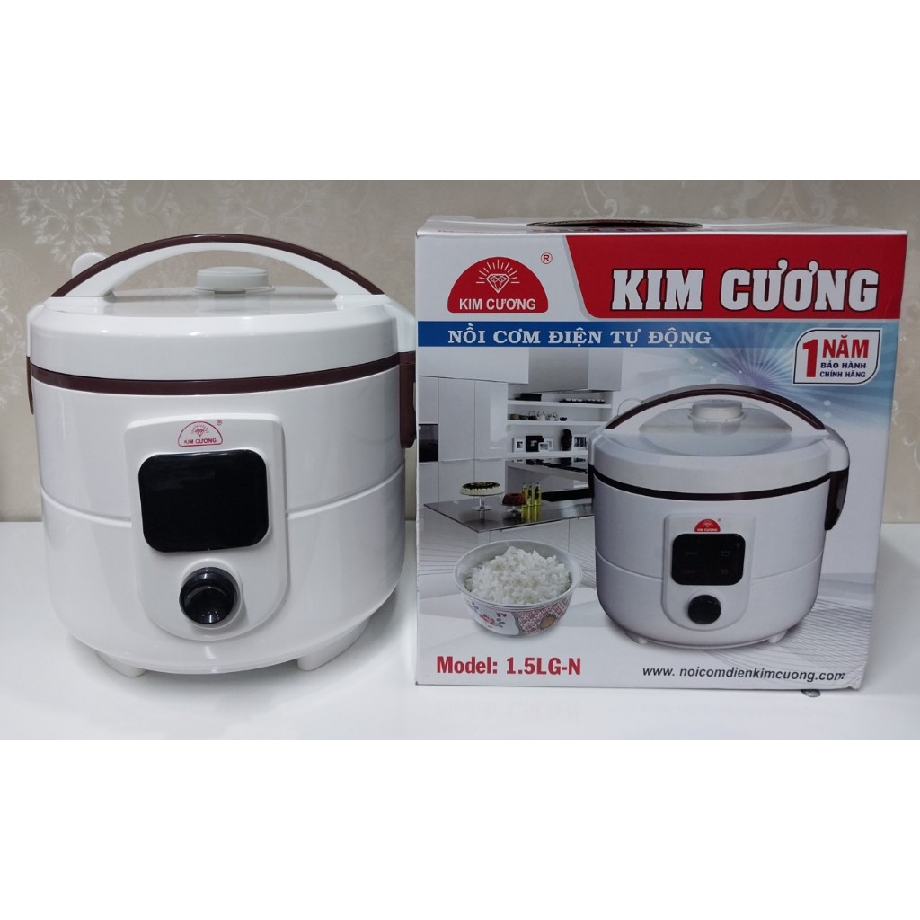NCĐ KC 1.5l - 1.8 Lít Nắp Gài Chống Dính Thông Minh(3-6 người ăn) - Hàng Chính Hãng (Bảo Hành 12 ...