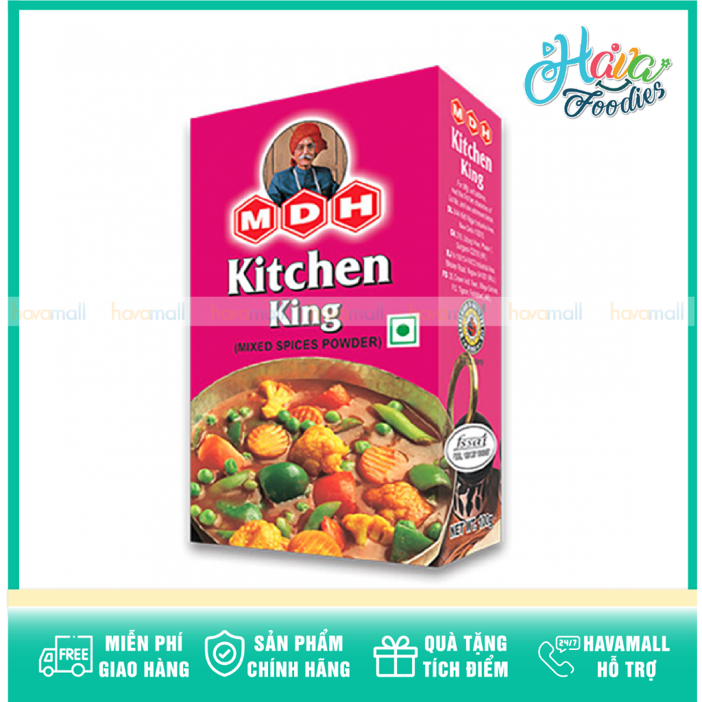 Bột Gia Vị Ấn Độ Kitchen King MDH Gói 100g | Shopee Việt Nam