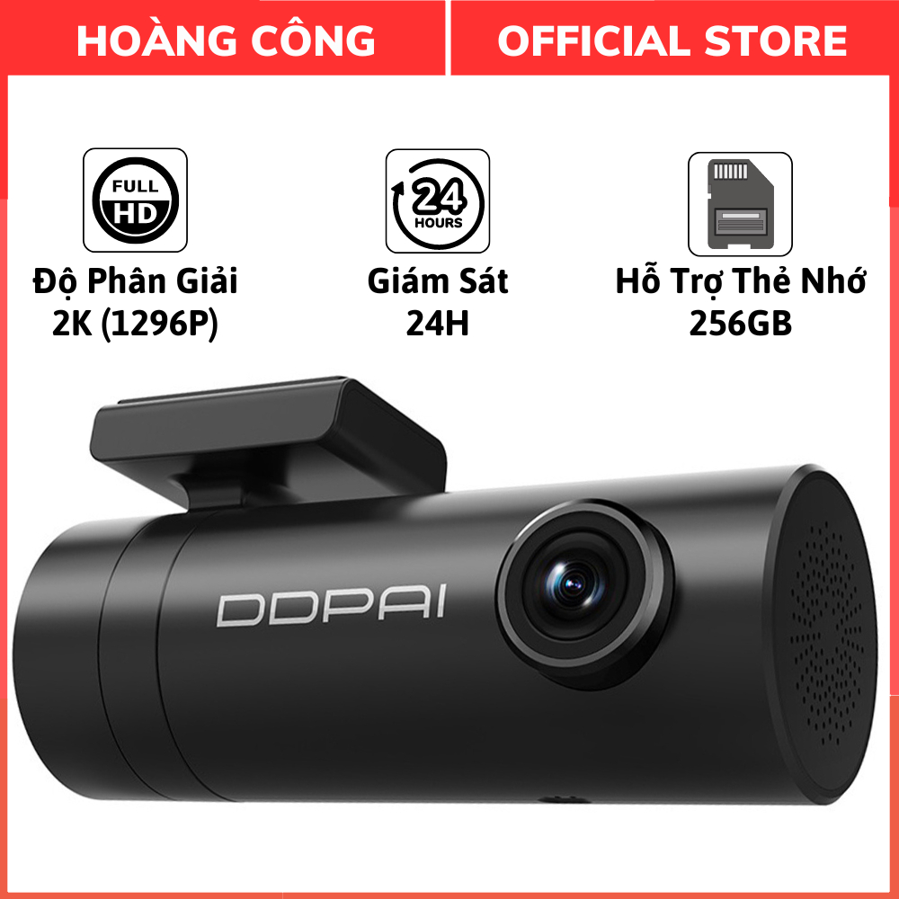 Camera Hành Trình Ô Tô DDPai Mini Pro Độ Phân Giải 2K Full HD, Kết Nối ...