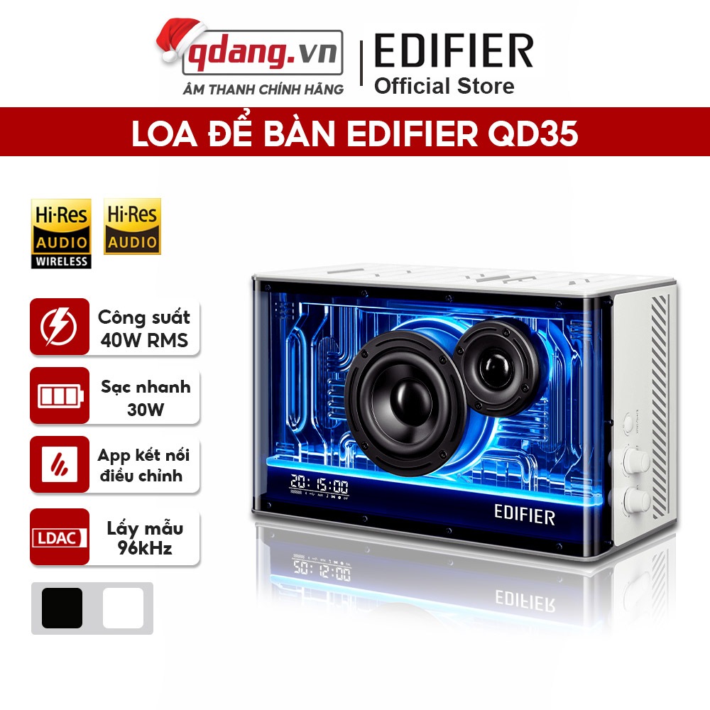 EDIFIER QD35 series (Loa để bàn) - Chứng nhận Hi-res - Chipset DSP ...