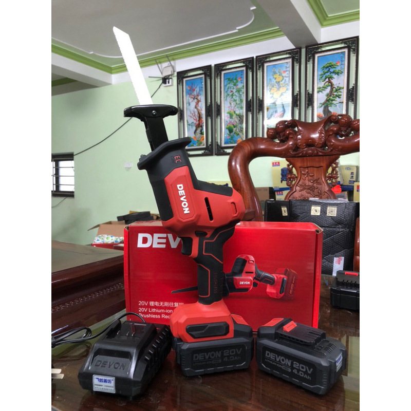 Cưa kiếm DEVON 5830 dùng pin DEVON 20V chính hãng | Shopee Việt Nam