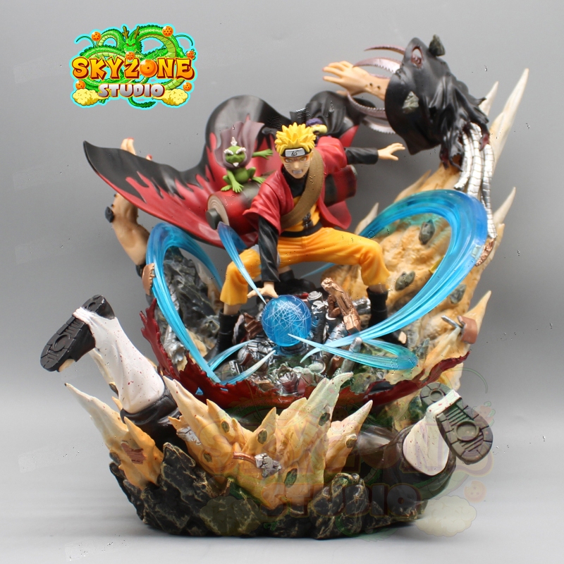 Mô hình Naruto hiền nhân vs Akatsuki | Shopee Việt Nam