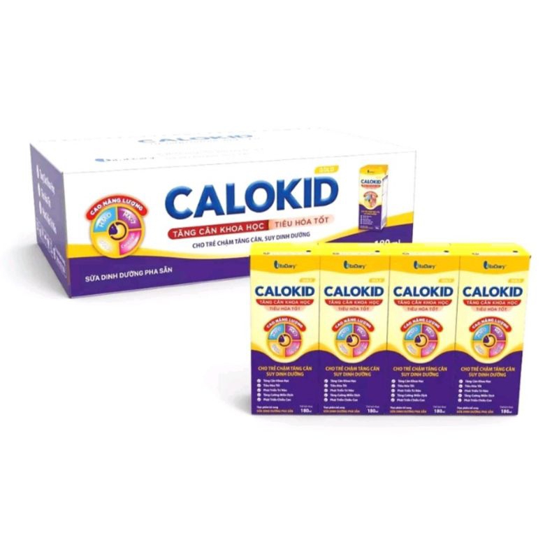 [ HSD mới nhất 2025- Thẻ cào tích xu] Thùng 48 hộp SBPS CALOKID GOLD ...