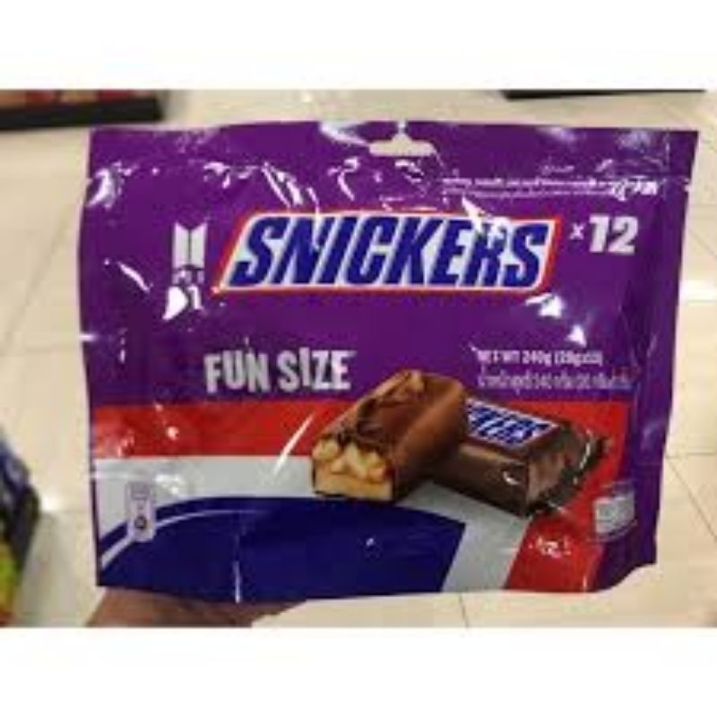 Socola Snickers funsize 240g | Shopee Việt Nam