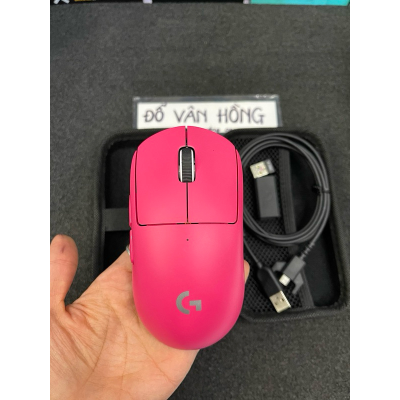 (CHÍNH HÃNG) Chuột không dây Gaming Logitech G Pro X Superlight màu đỏ ...
