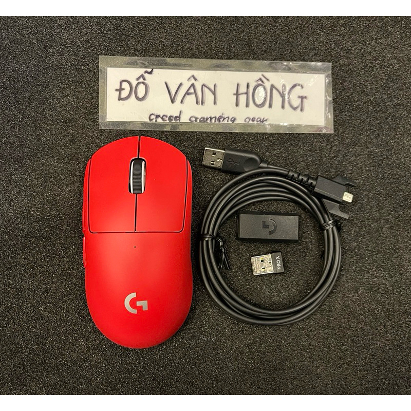 (CHÍNH HÃNG) Chuột không dây Gaming Logitech G Pro X Superlight màu đỏ ...