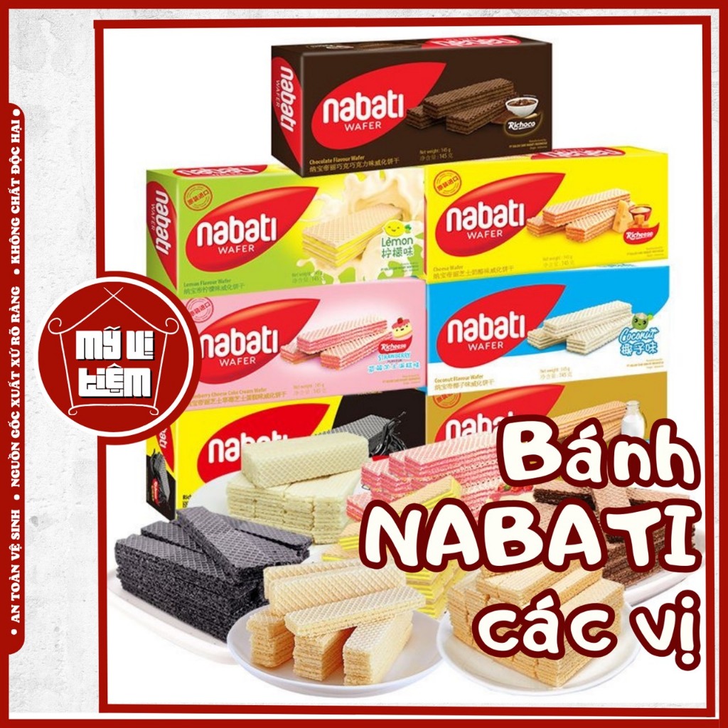 Bánh Nabati kem xốp các vị - Mỹ Vị Tiệm | Shopee Việt Nam