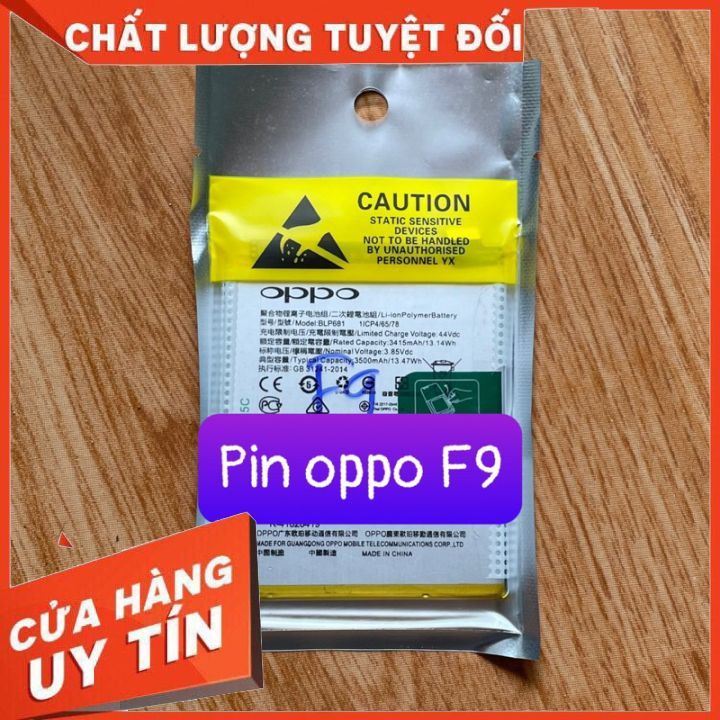 Pin oppo F9 model BLP681 mới zin có bảo hành | Shopee Việt Nam