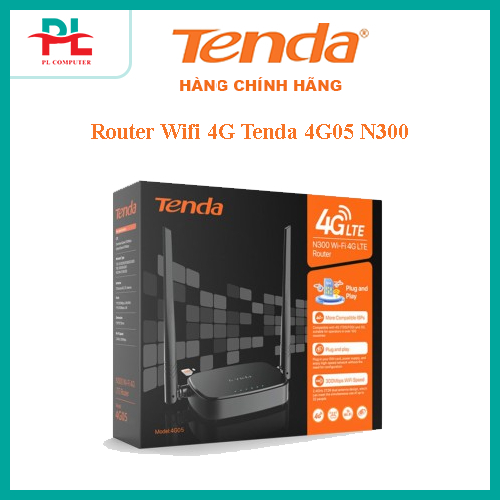 Router Wifi 4G Tenda 4G05 N300 -Có Anten (300Mbps, 2 Port) - Hàng chính ...