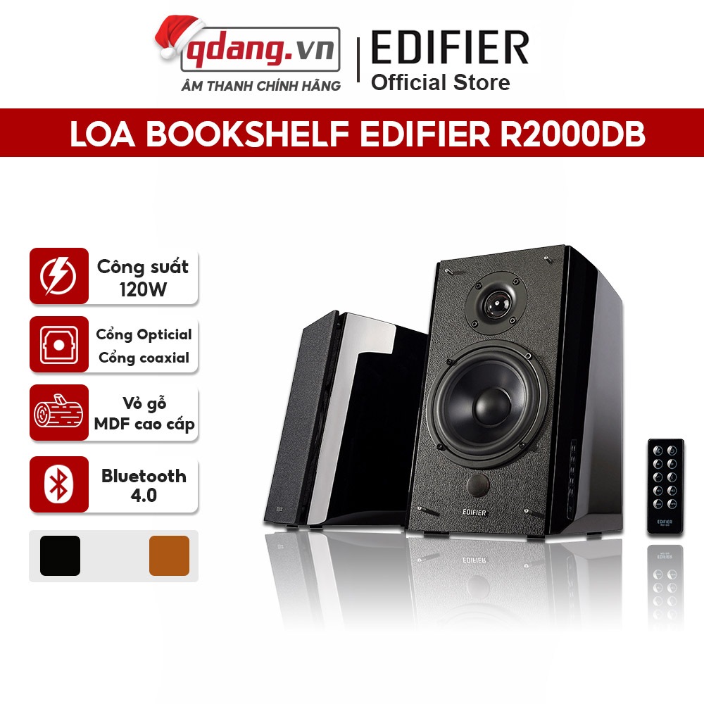 Loa kệ EDIFIER R2000DB - Bluetooth V4.0 - Ngõ vào Optical, Coaxial - Công suất 120W | Shopee ...