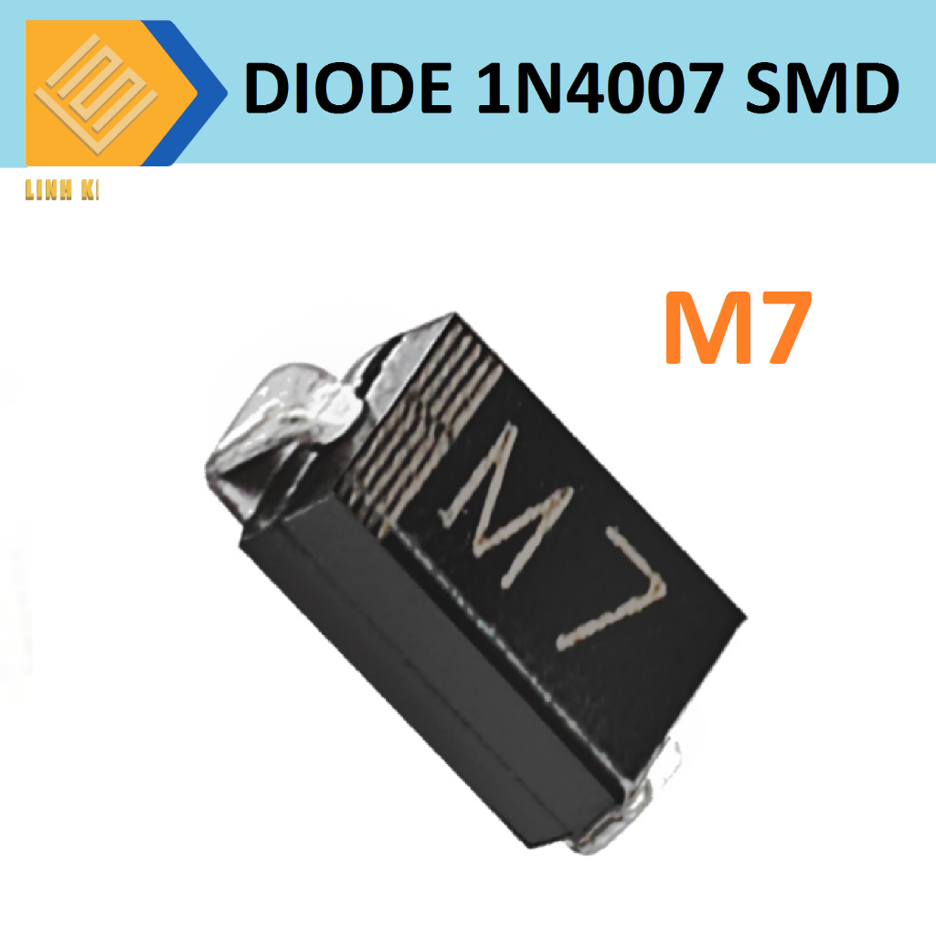 [ 10 CON ] Diode 1N4007 M7 1A SMD loại tốt | Shopee Việt Nam
