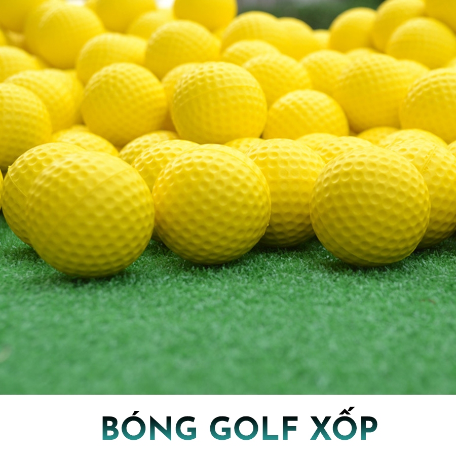 Bóng Golf Xốp Vàng, PGM, Bóng Golf Luyện Tập Trong Nhà, Chất Liệu Eva ...