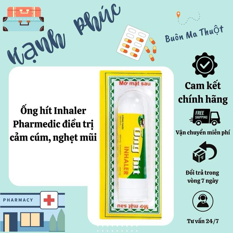 Ống hít mũi Inhaler Pharmedic | Shopee Việt Nam