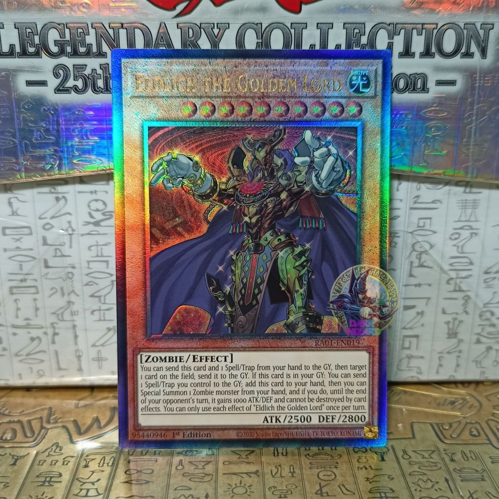 Eldlich the Golden Lord - RA01-EN019 - Prismatic Ultimate Rare [Thẻ bài ...