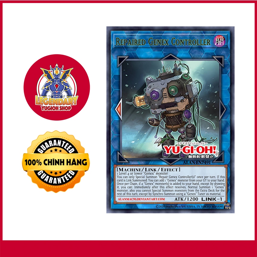 [Thẻ Bài Yugioh Chính Hãng] Repaired Genex Controller | Shopee Việt Nam