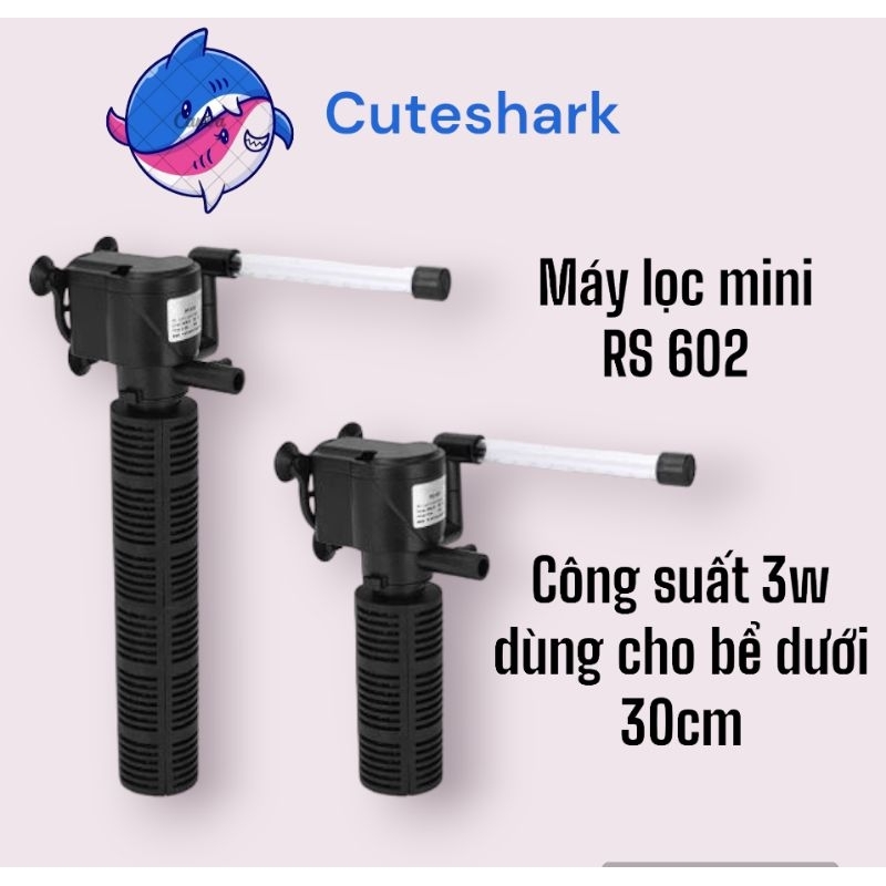 Máy Lọc Nước Bể Cá RS-602 - RS 603 (Máy lọc bể cá 3 trong 1) Tiện lợi ...