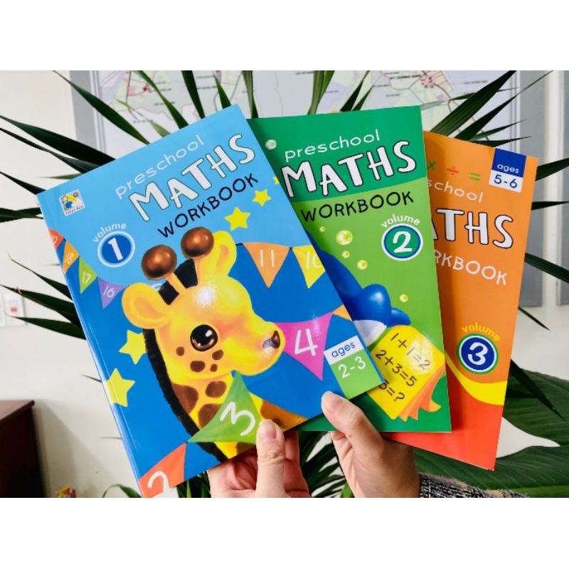 TOÁN SINGAPORE Preschool Maths workbook là bộ sách cực kì cuốn hút ...