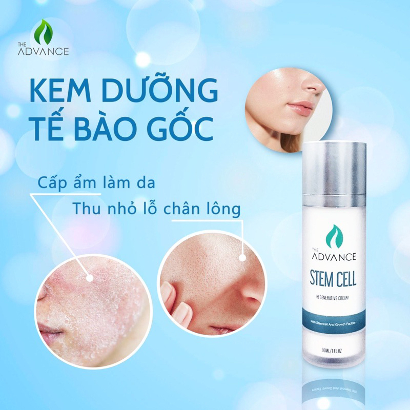 Kem dưỡng tế bào gốc Stem Cell The Advance | Shopee Việt Nam