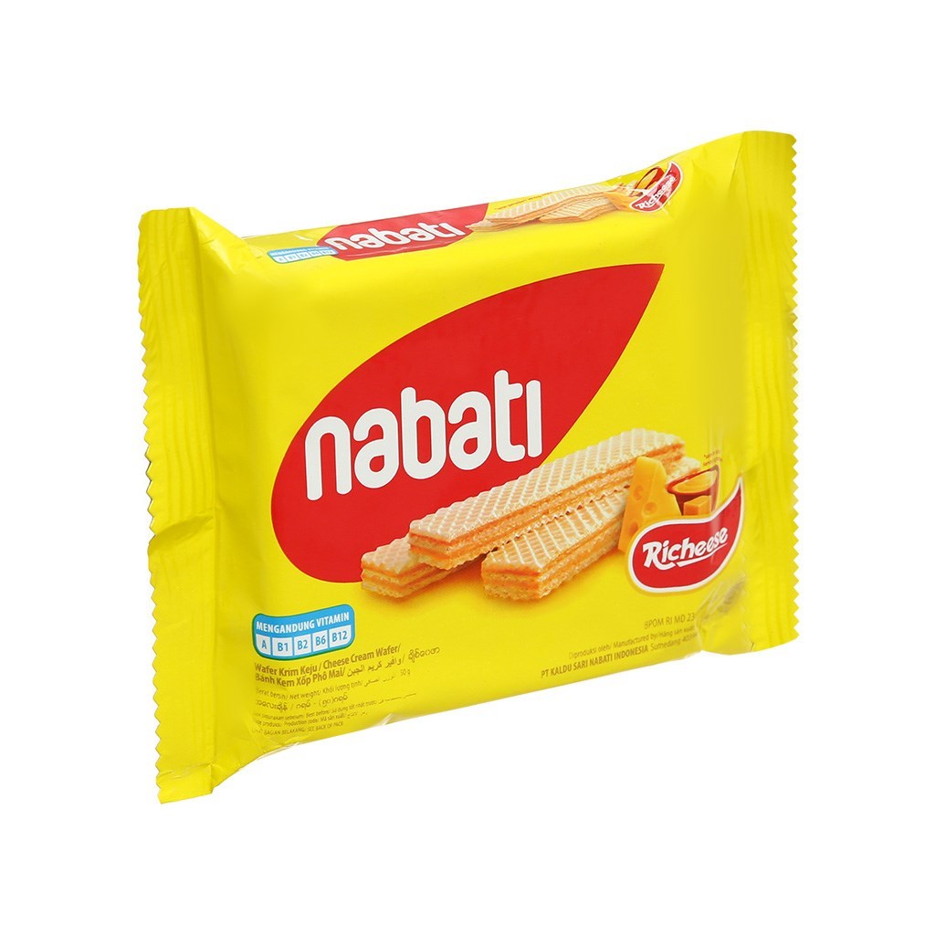 Combo 5 tặng 1 bánh xốp Nabati vị phô mai, socola siêu ngon gói 17gr ...