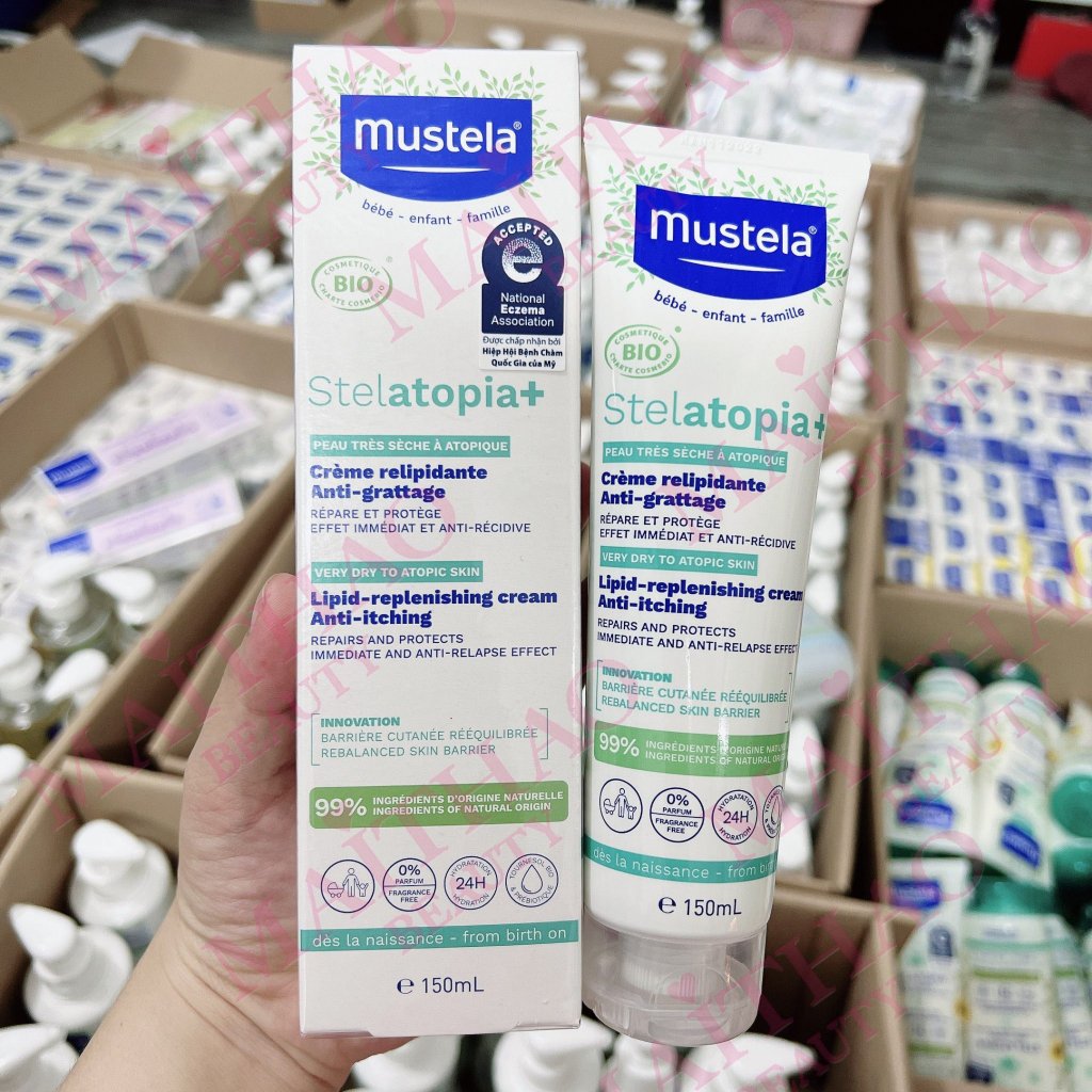 Mustela Kem Dưỡng Da Cho Bé Da Chàm, Viêm Da Cơ Địa Phiên Bản Đặt Biệt ...