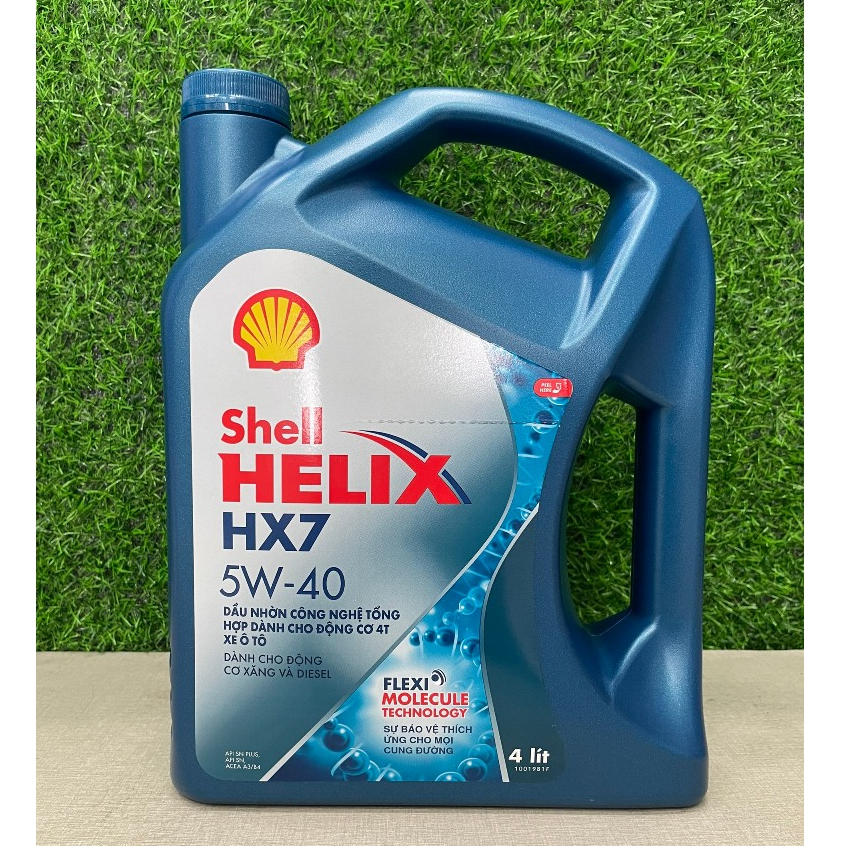 [ Hàng Chính Hãng ] Dầu Nhớt SHELL HELIX HX7 5W40 (4 Lít) - Dành cho ...