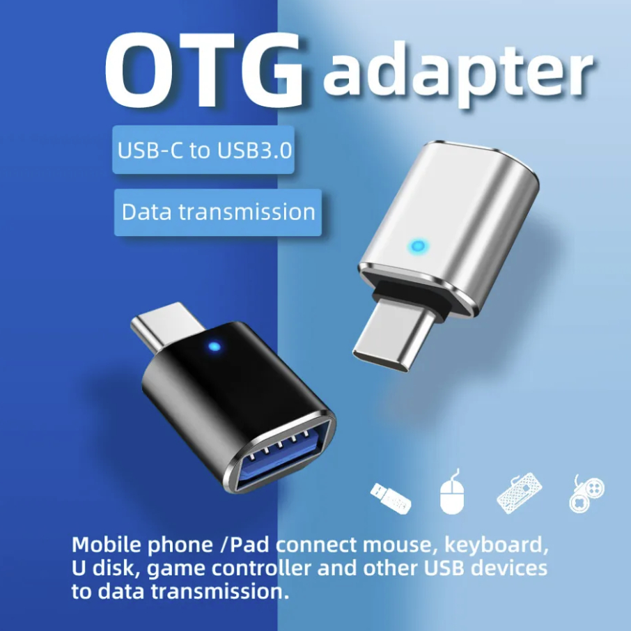 Đầu chuyển đổi cổng USB C to A, A to C, USB OTG Adapter, USB C to A ...