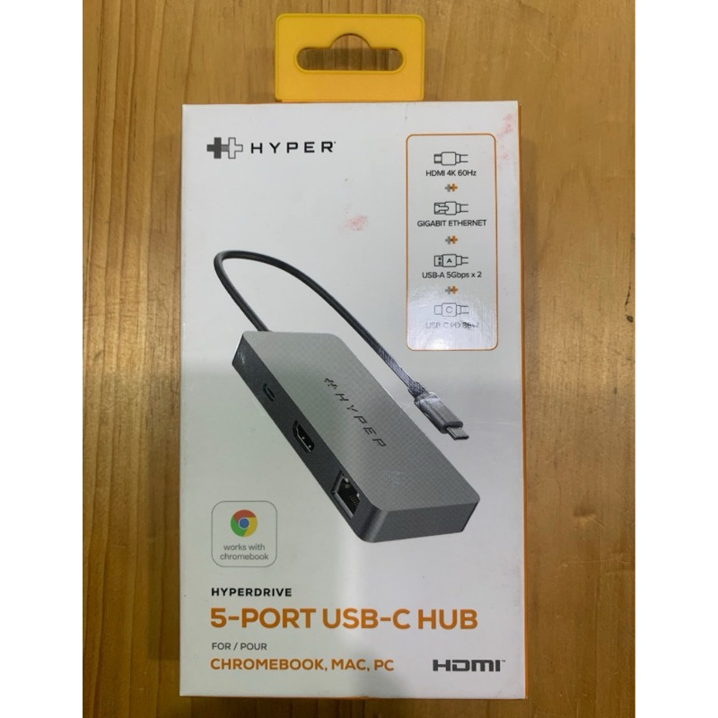 [Original] Hub HyperDrive 5-Port USB-C xuất 4K 60Hz | Shopee Việt Nam